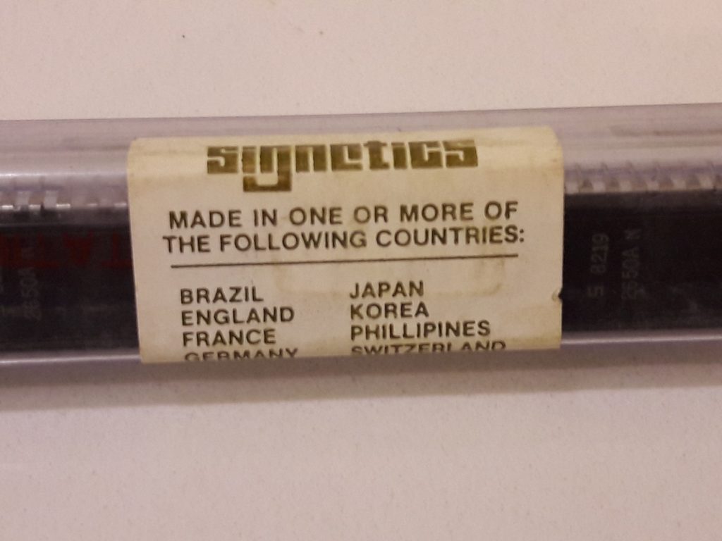 CPU Signetics 2650A – Pinball Solutions