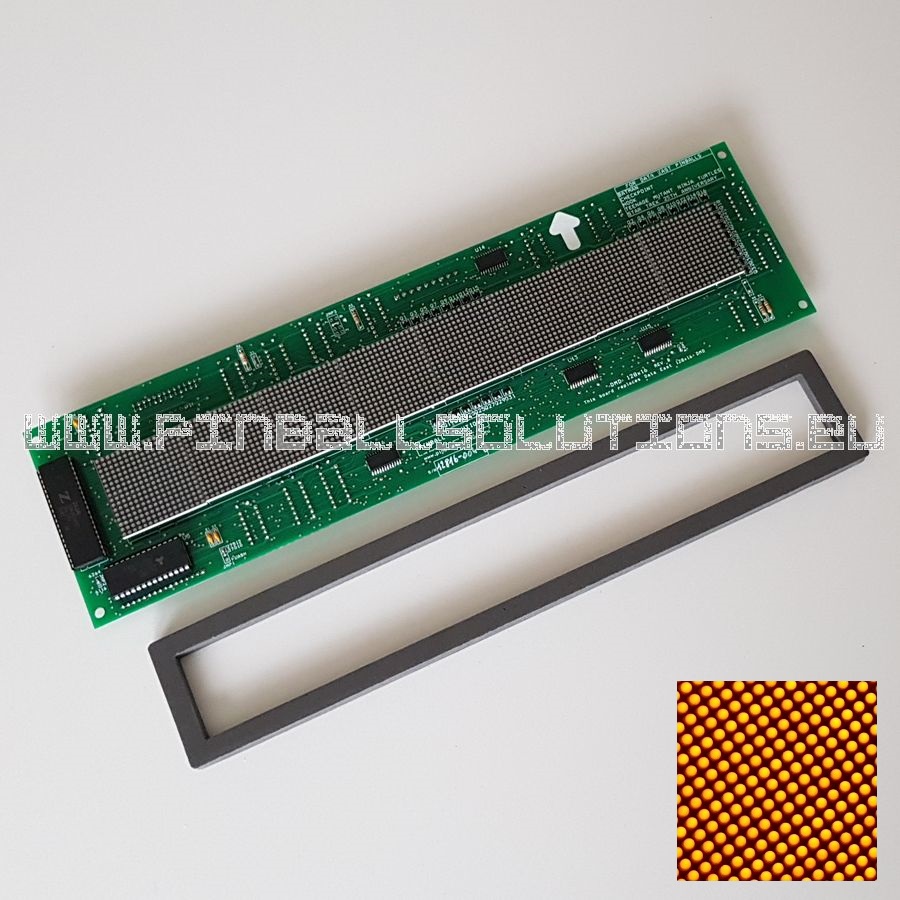 128×16 DOT Matrix pinball LED display for Data East (Orange) – Pinball ...
